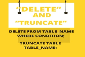What is the difference between the “DELETE” and “TRUNCATE” commands ...